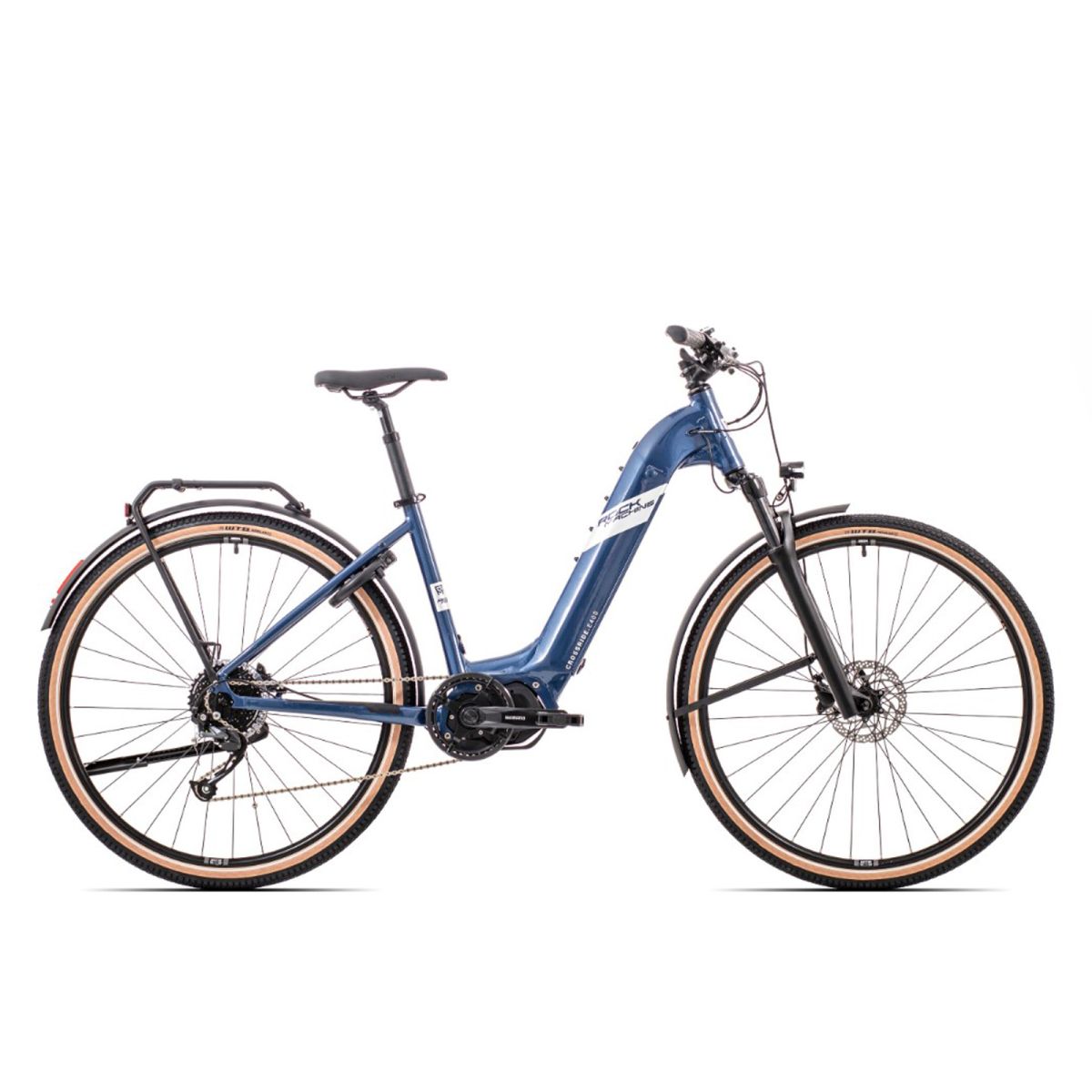 Unisex cross e-bike ROCK MACHINE Crossride e400 Touring 2024